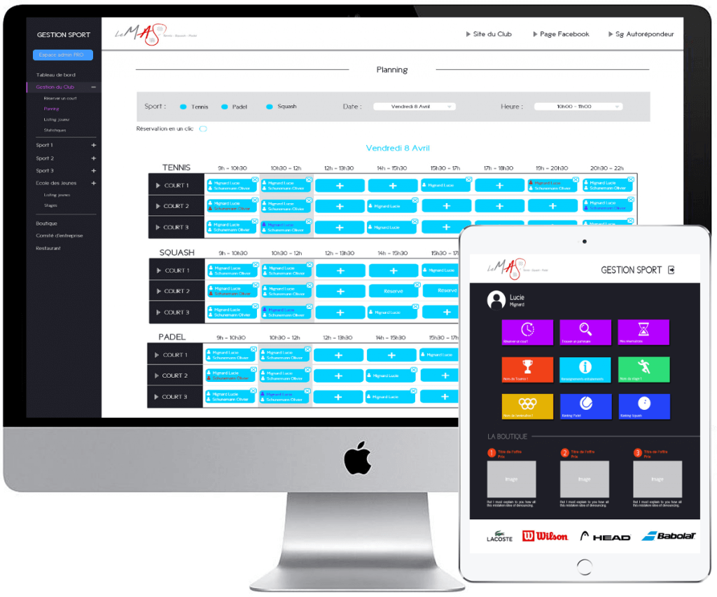 GESTIÓN DEPORTIVA: El software todo en uno | Padel Magazine