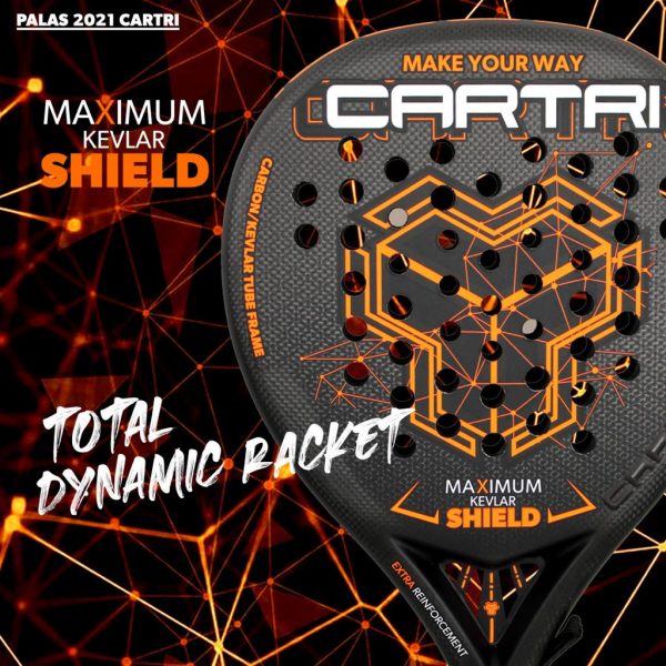 Cartri Maximum Kevlar Shield : la raquette totale