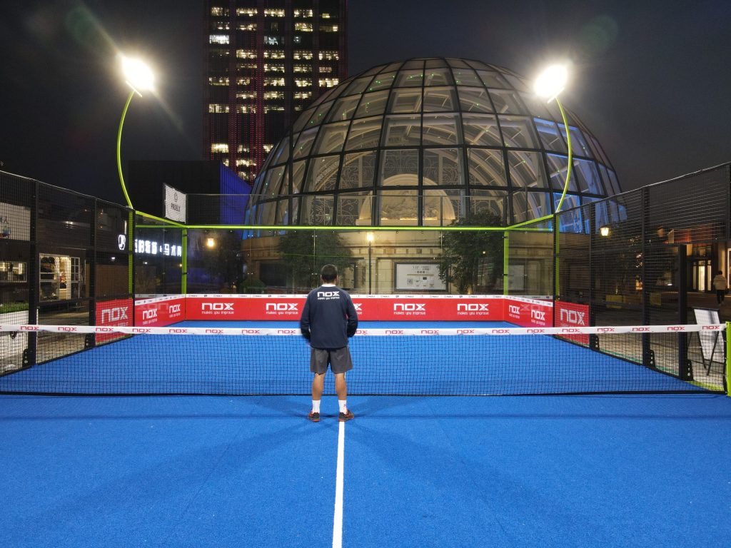 Where are the most unusual padel courts?
