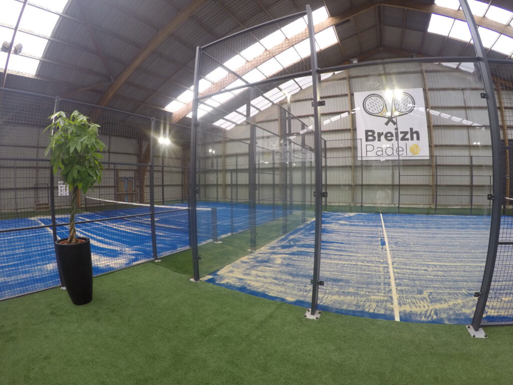 Gaël Danic passe du foot au padel avec Breizh Padel