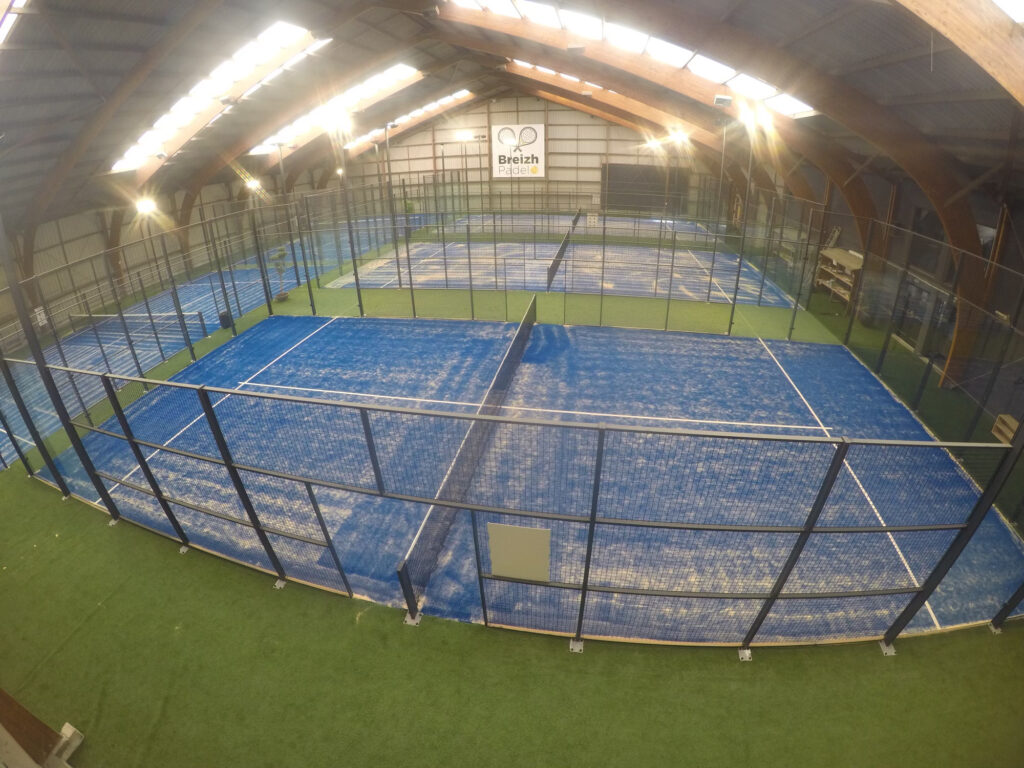 Gaël Danic passe du foot au padel avec Breizh Padel