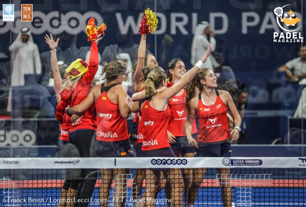 La Couronne d’Espagne félicite ses joueurs de padel