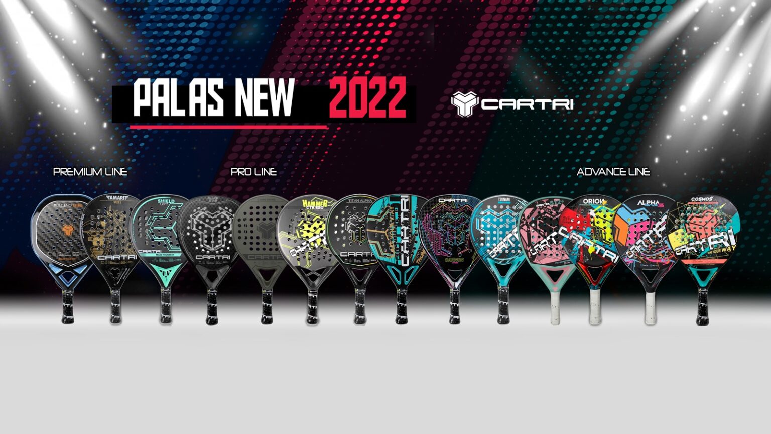 Cartri: the new range for 2022! | Padel Magazine