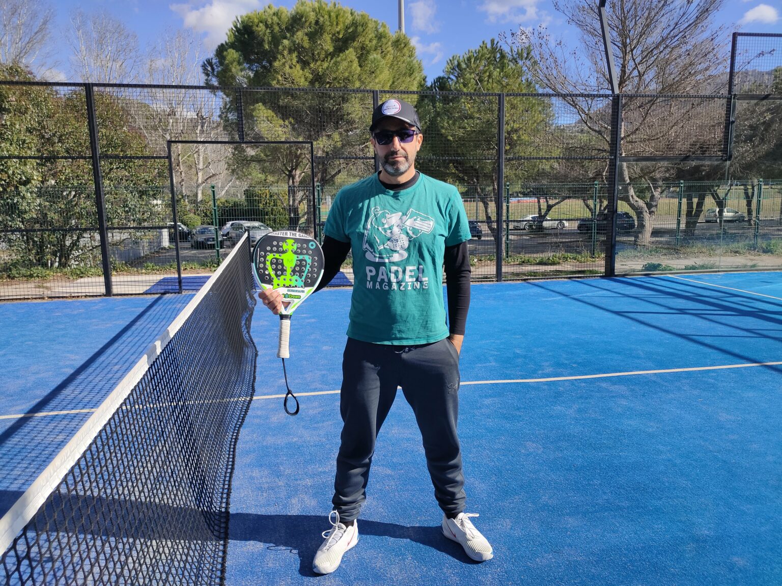 Stéphane Penso tester tre nye palas Black Crown 2022