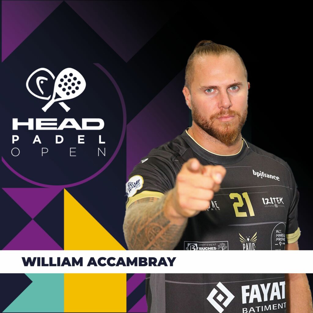 William Accambray: “Envie de jouer plus” | Padel Magazine
