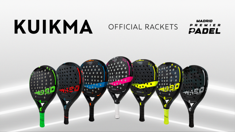 Kuikma raquette officielle du Premier Padel Madrid P1