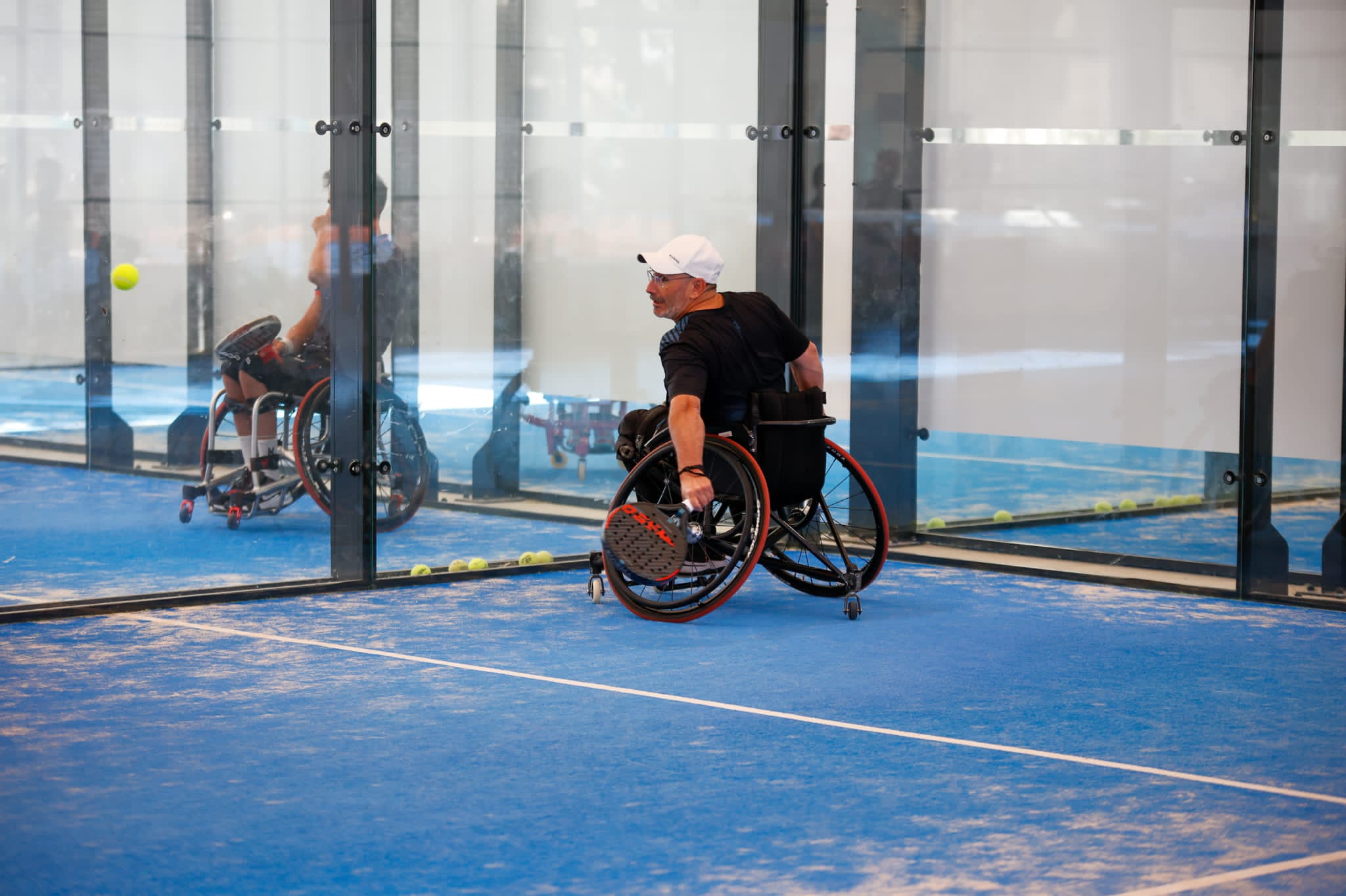 An international wheelchair padel exhibition tournament in Le Mans!