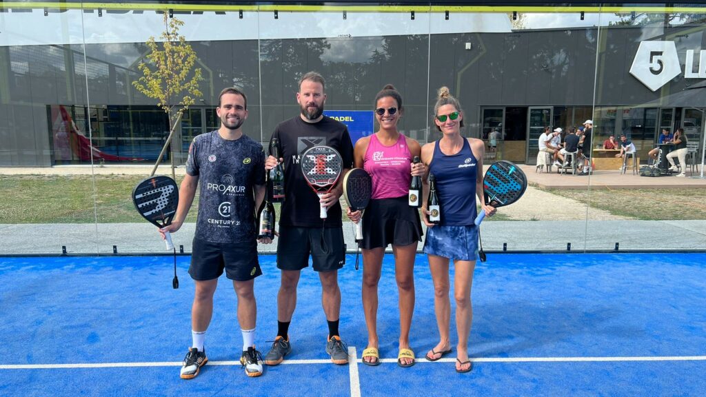 P1000 4Padel Marville: favorites do the job