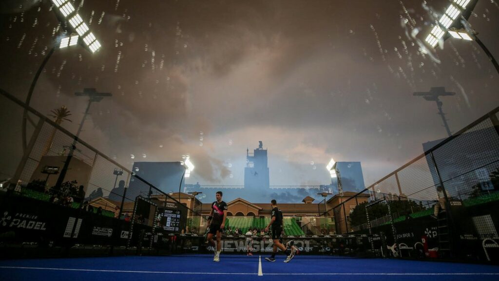 Nieuw Gizeh Premier Padel P1: wedstrijden onderbroken door regen ...