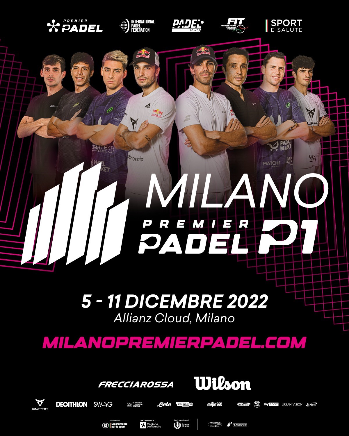 Wilson partner of Premier Padel Milano | Padel Magazine