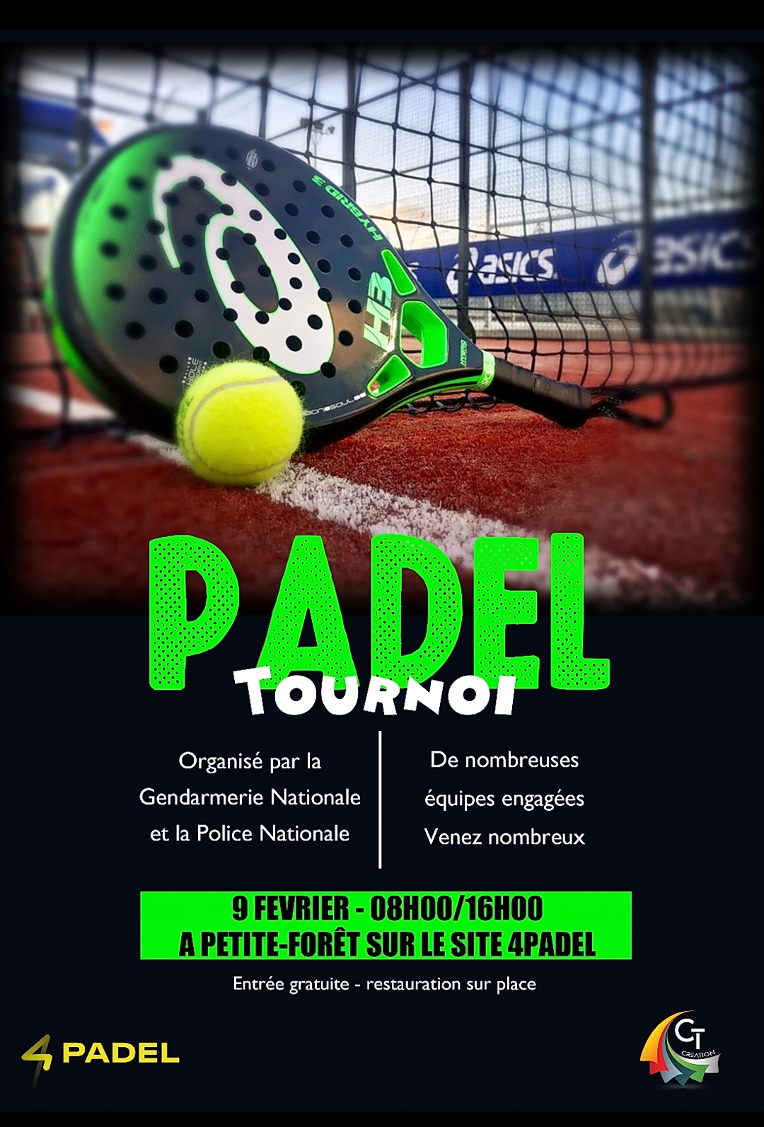 Garde à vue ordonnée au 4PADEL Valenciennes | Padel Magazine