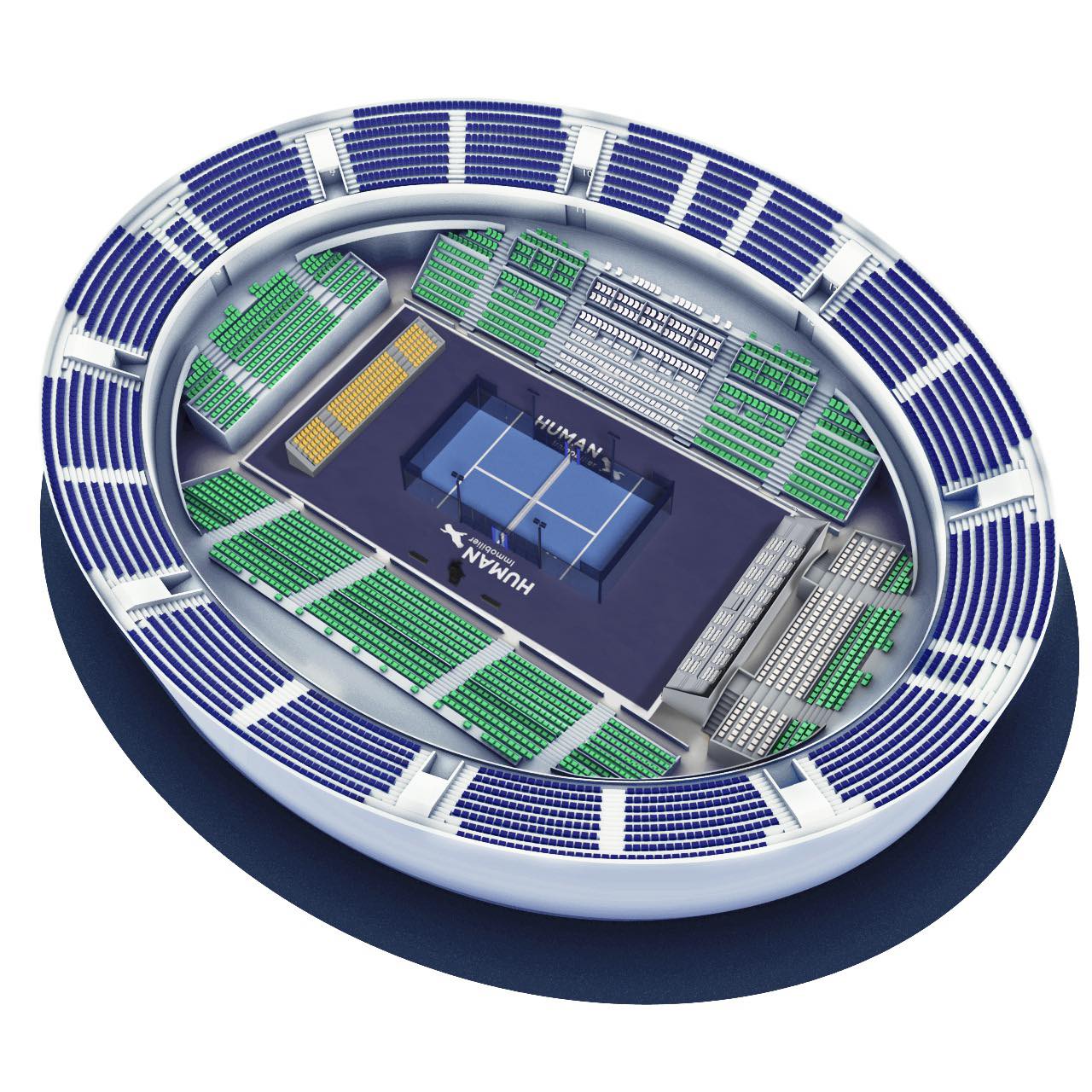 Human Padel Open 2023: a unique arena! | Padel Magazine