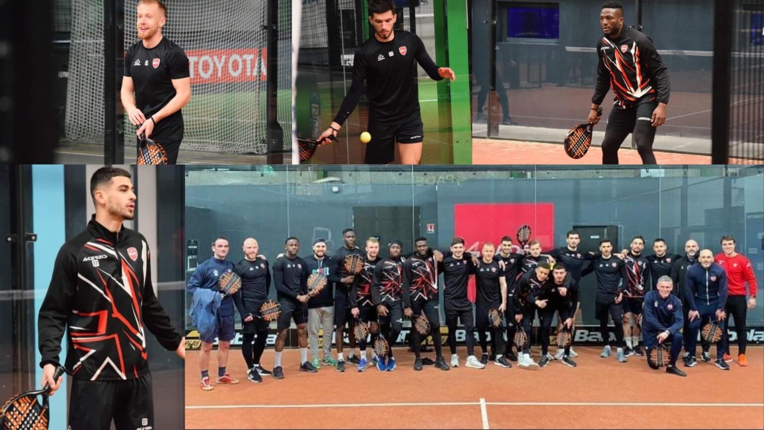 Le 4Padel Valenciennes aux couleurs du Valenciennes Football Club ...