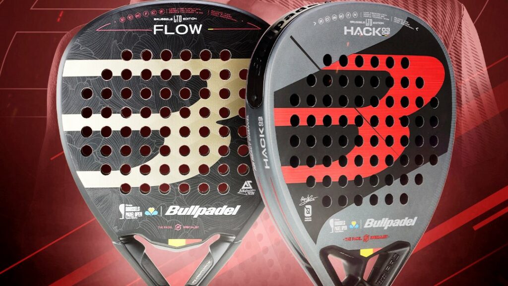 Les Bullpadel Flow et Hack 03 CMF raquettes officielles du WPT Brussels ...