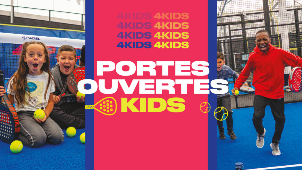 4PADEL lance les Portes Ouvertes Kids ! | Padel Magazine
