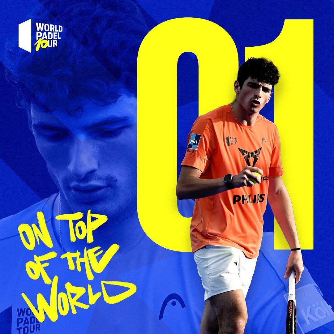 Arturo Coello, the new number one of the WPT! | Padel Magazine