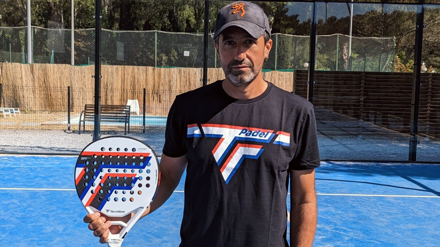 Stéphane Penso test de Wall Master 370 van Tecnifibre | Padel Magazine