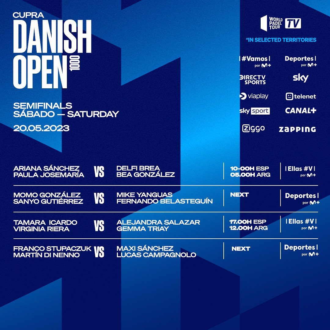 Where and when to watch the WPT Denmark Semi-Finals Padel Open 2023 ...