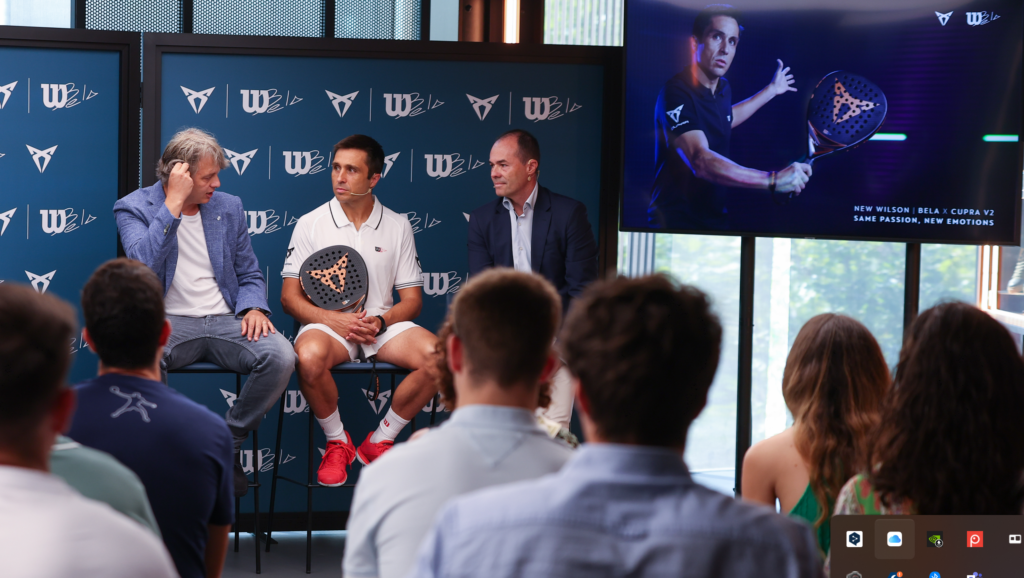 Cupra and Wilson unveil the Wilson Bela Cupra V2 | Padel Magazine