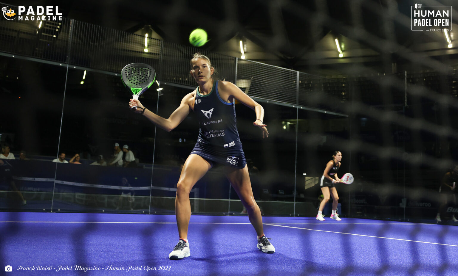 Alix Collombon: “My racquet only has one flaw, it's green…” | Padel ...