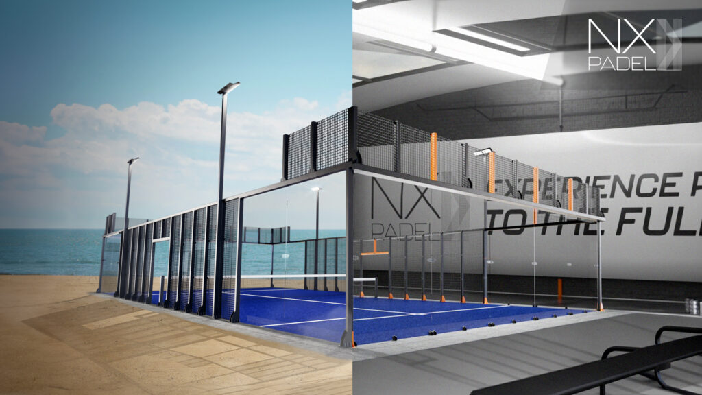 7 diferències en la instal·lació entre pistes de pàdel interior i ...