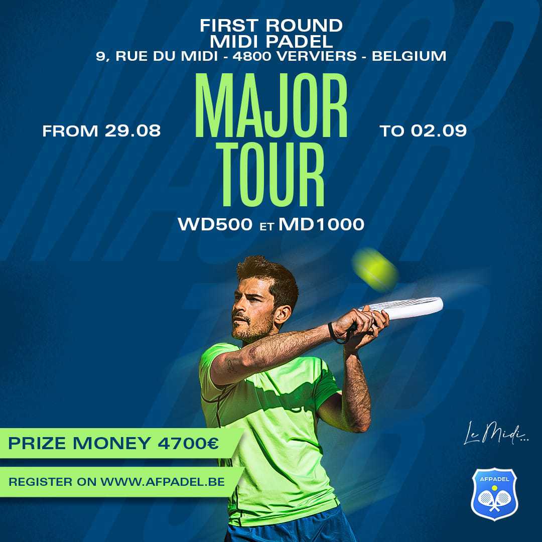 Belgique – Un tournoi international avec 4700€ de prize-money | Padel ...