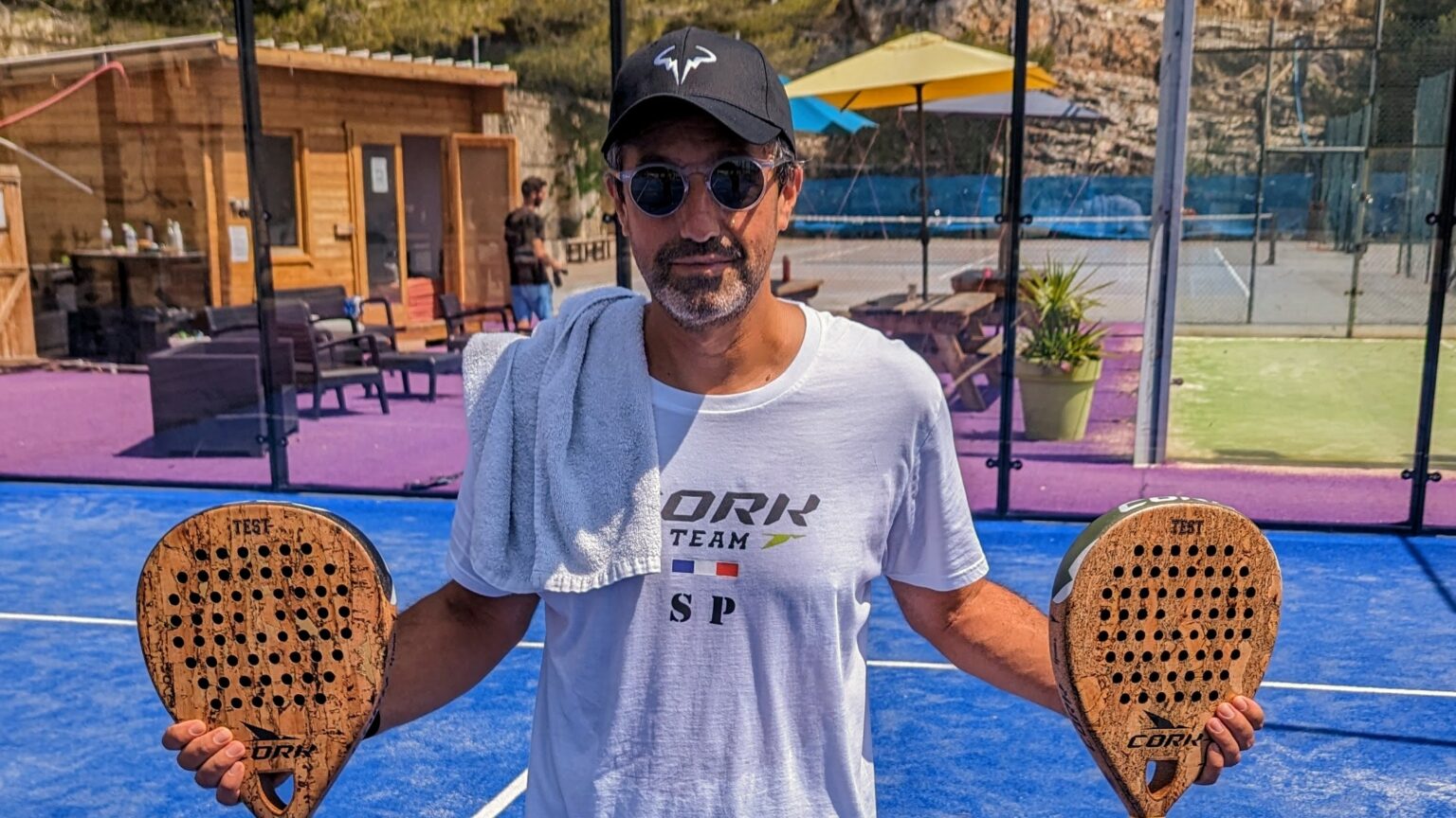 Stéphane Penso test de Cork-rackets Padel ! | Padel Magazine