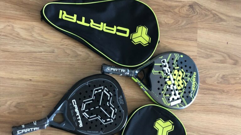Comparative test – Cartri Black Star vs Cartri Hammer CTR 520 | Padel ...