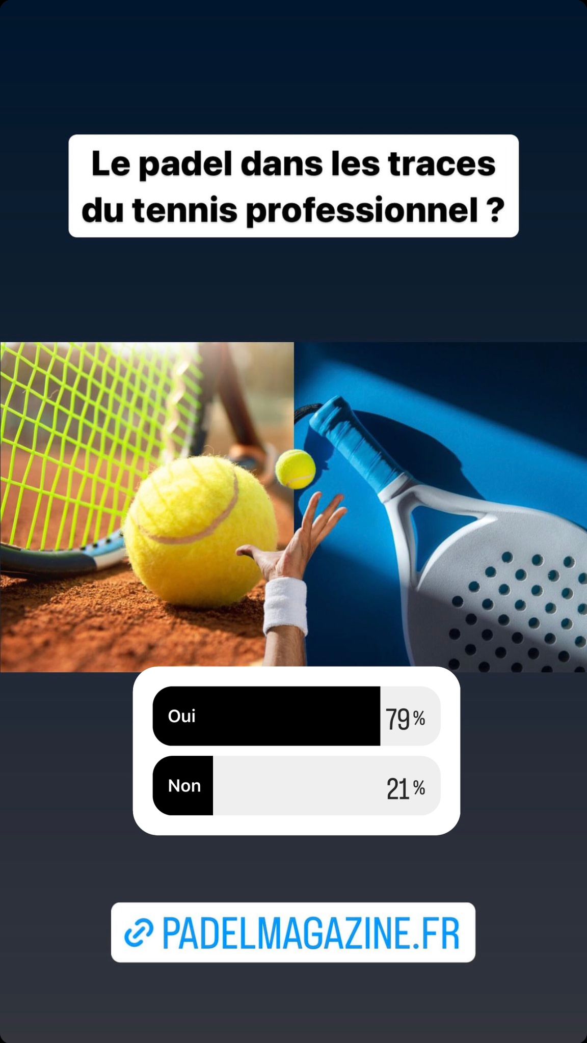 Le padel sur le même chemin que le tennis professionnel ? Vous y croyez ...