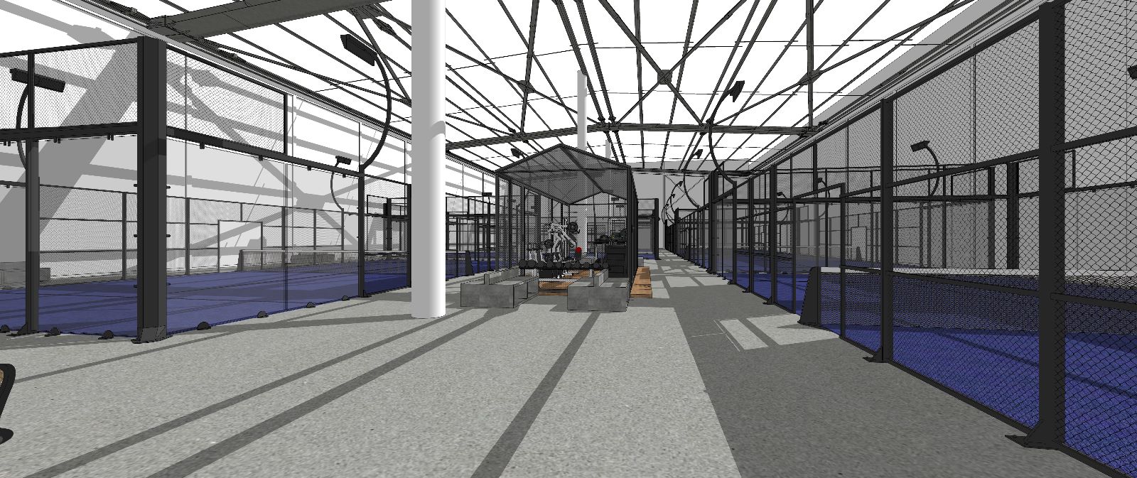 Casa Padel Tres: pronto 7 pistas de pádel cerca de Mulhouse | Padel ...