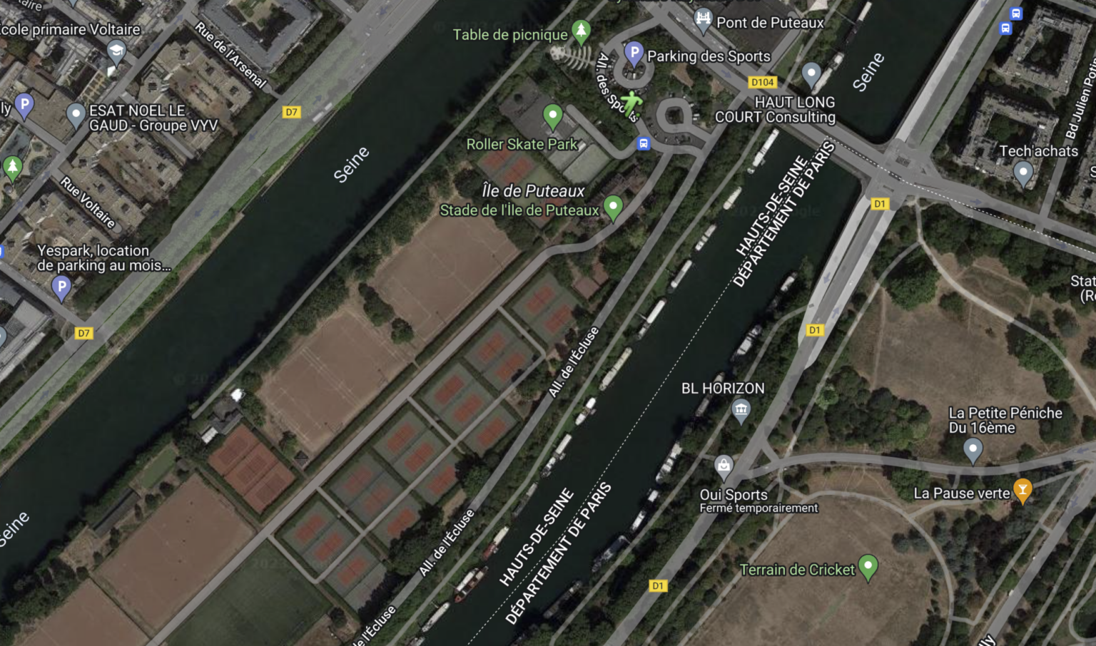 Centre sportif de l’Ile de Puteaux : Urban Soccer et ses 14 pistes de ...
