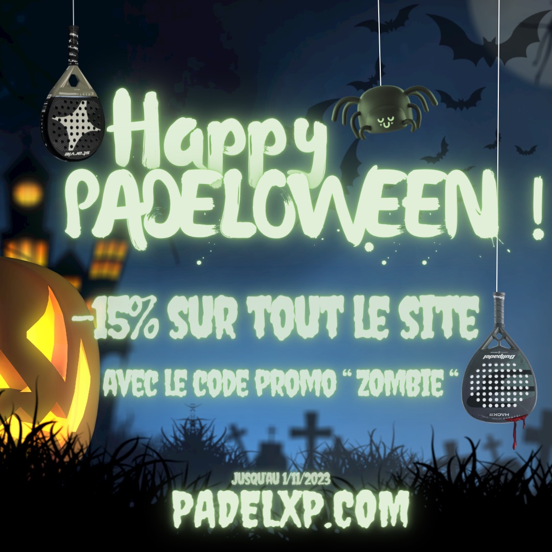 Un código promocional especial de Halloween en PadelXP! | Padel Magazine