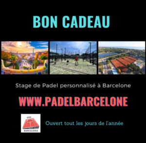 Idée cadeau : une carte cadeau personnalisée pour un stage de padel à ...