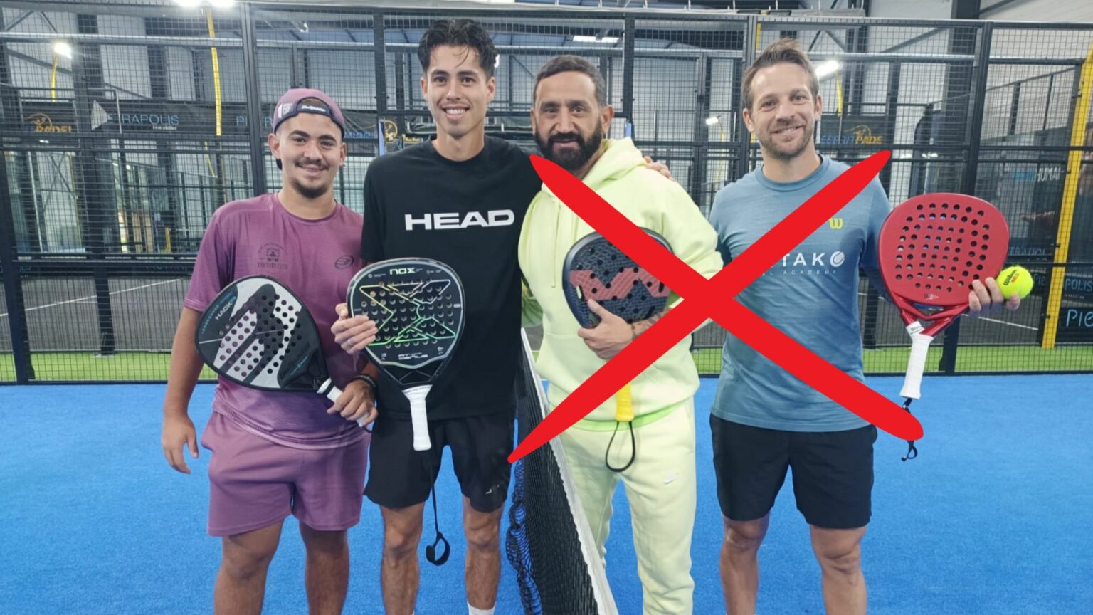P1500 Henki Padel – Cyril Hanouna ja Jérôme Inzerillo putosivat ...