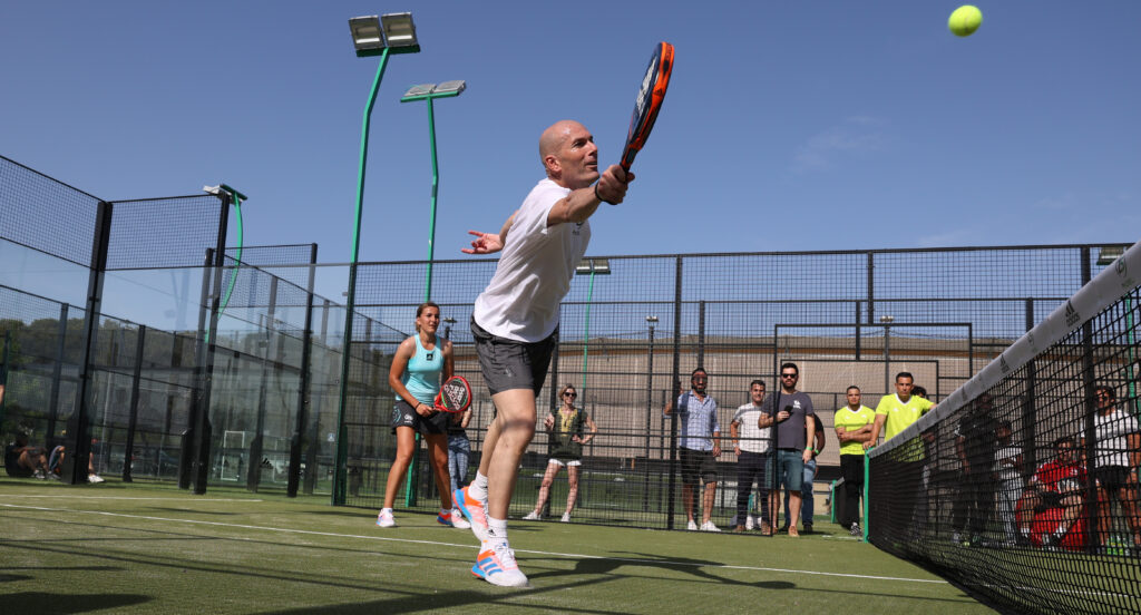 Zinedine Zidane: the example of a fusion between football and padel ...