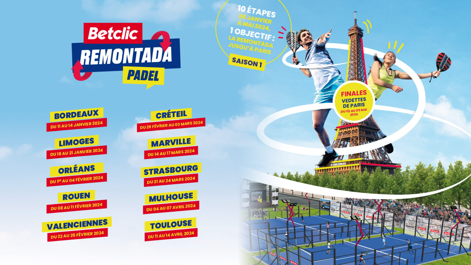 4Padel y Betclic lanzan la Remontada Padel, ¡con final al pie de la ...