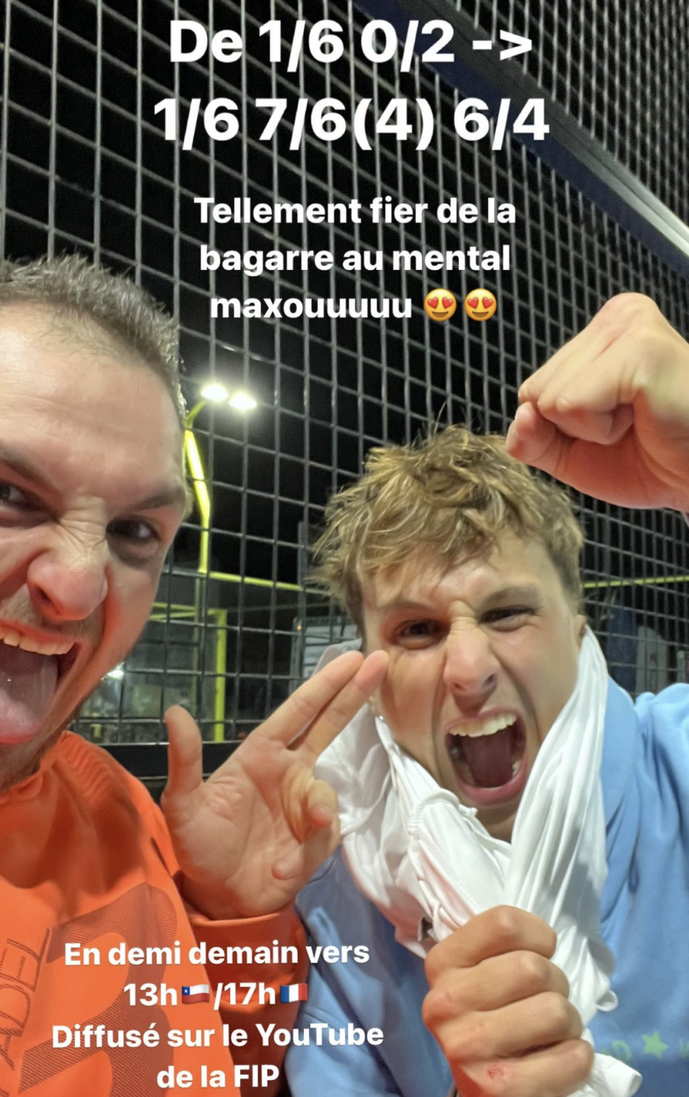 FIP Rise Viña Del Mar – Philémon Raichman y Maxime Joris en el medio ...