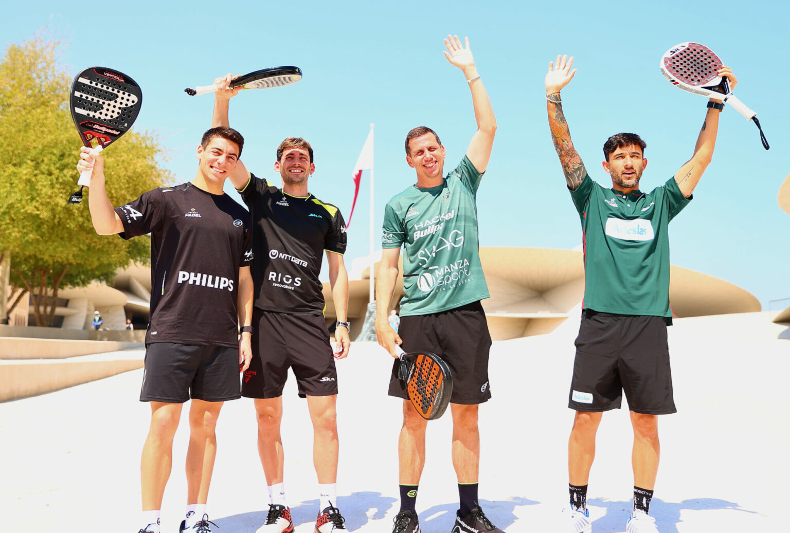 Le padel en guest star au Musée National du Qatar | Padel Magazine