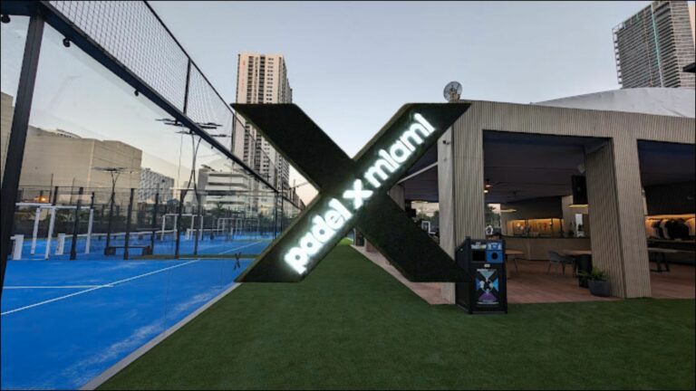 Padel X Club: a newly opened 10-track complex in downtown Miami | Padel ...