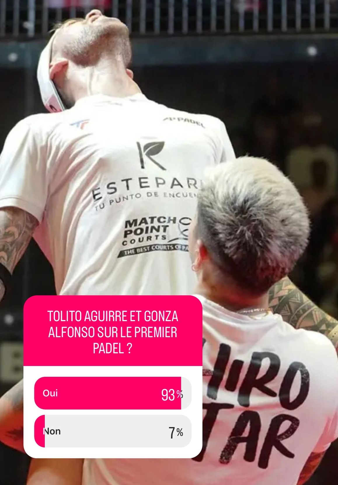 Survey – Tolito Aguirre and Gonzalo Alfonso on the Premier Padel ? You ...