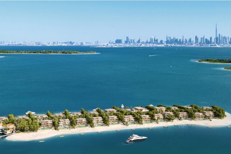 Des résidences ultra luxueuses avec des pistes de padel flottantes à ...