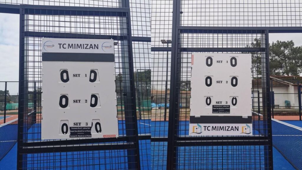 Le tableau de score au padel : un outil essentiel sur les terrains ...