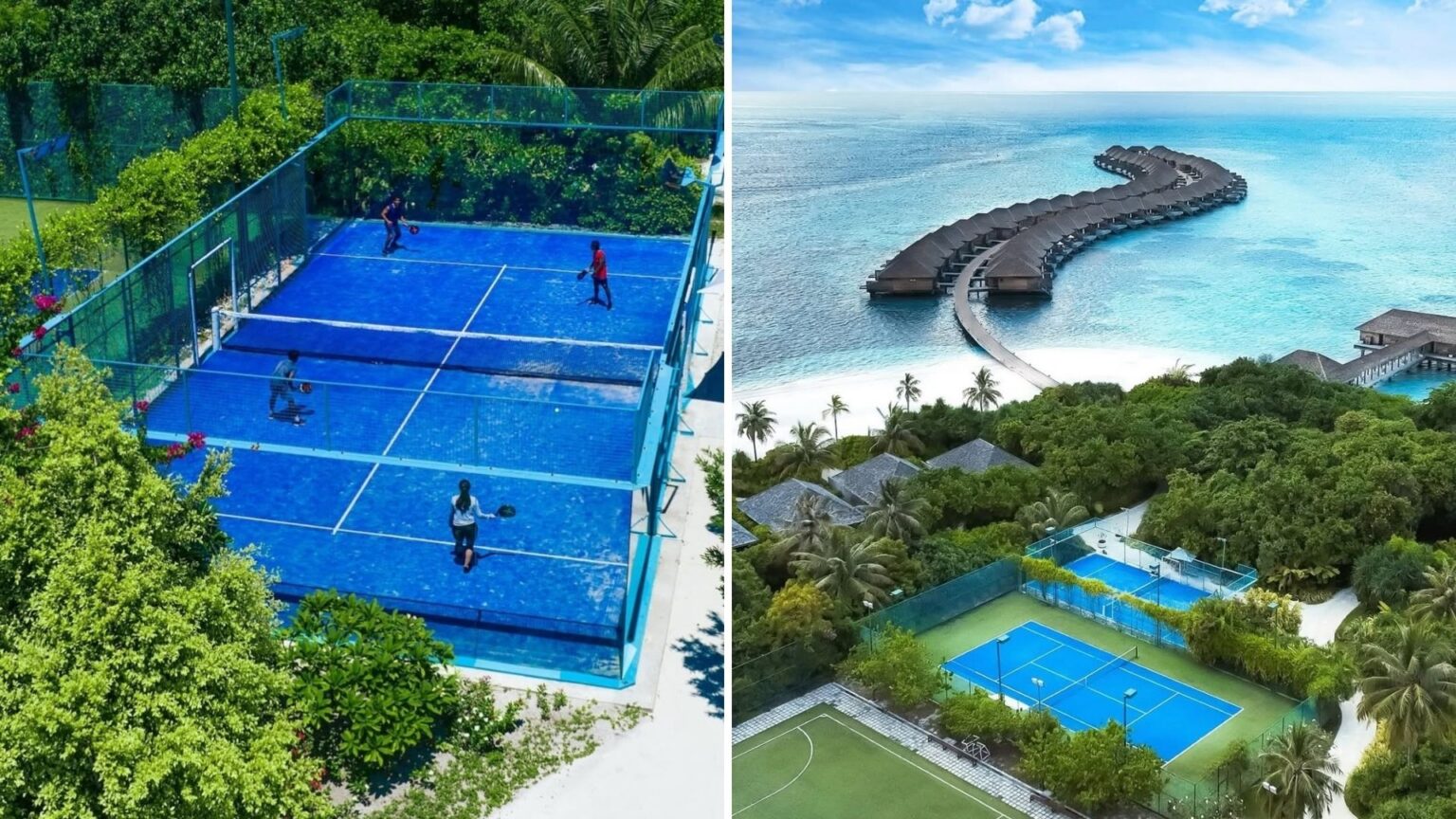 Playing Padel on a Private Island in the Maldives: A Daydream | Padel ...