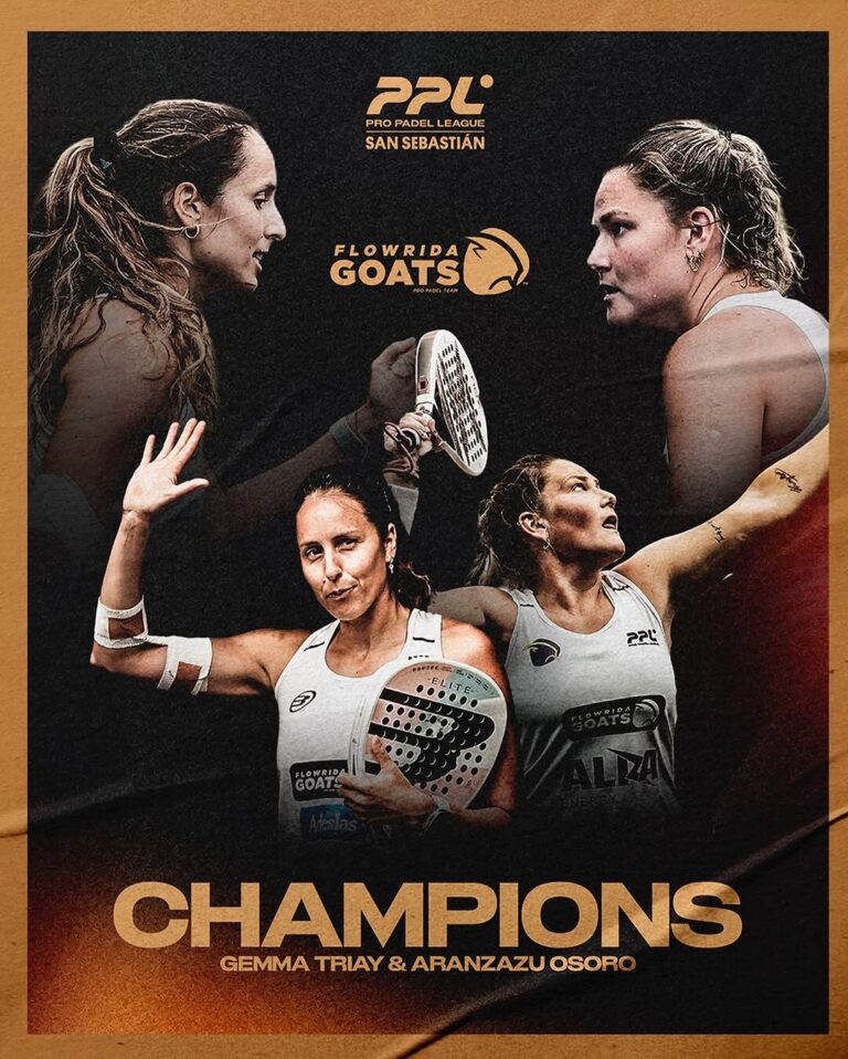 专业版 Padel 圣塞巴斯蒂安联赛：Flowrida GOATS 获得双胜 | Padel Magazine