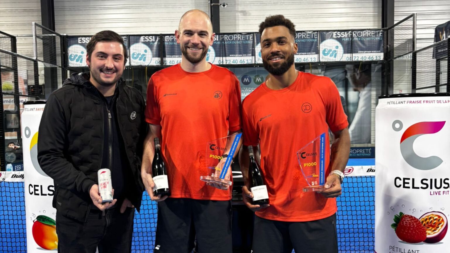 P1000 Esprit Padel : Vincent et Bayard en démonstration à domicile pour ...