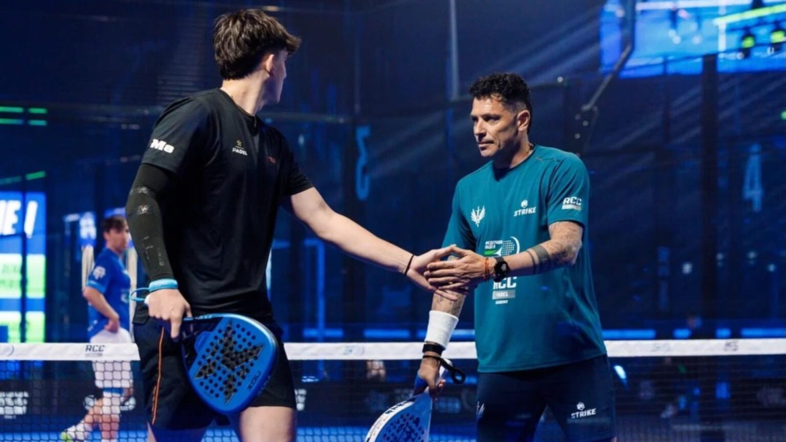 Goñi and Allemandi win the first stage of the RCC Padel League, the new ...